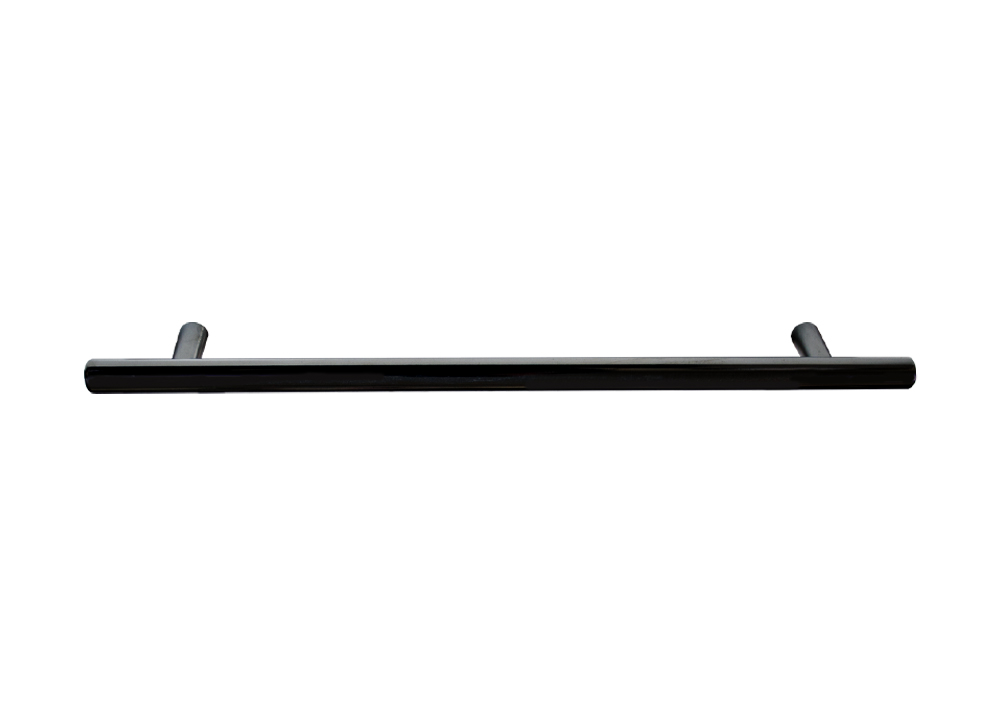 Round Cross Bar Matte Black | ADP