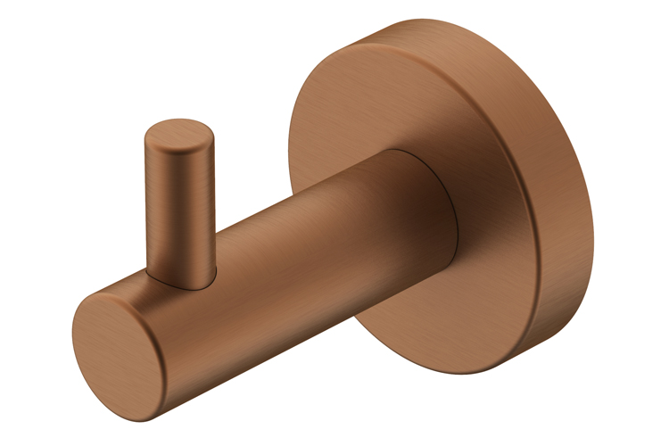 Soul Robe Hook Brushed Copper | Architectural Designer Products | ADP