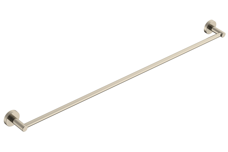 Soul Single Towel Rail 900mm Brushed Nickel | Architectural Designer ...