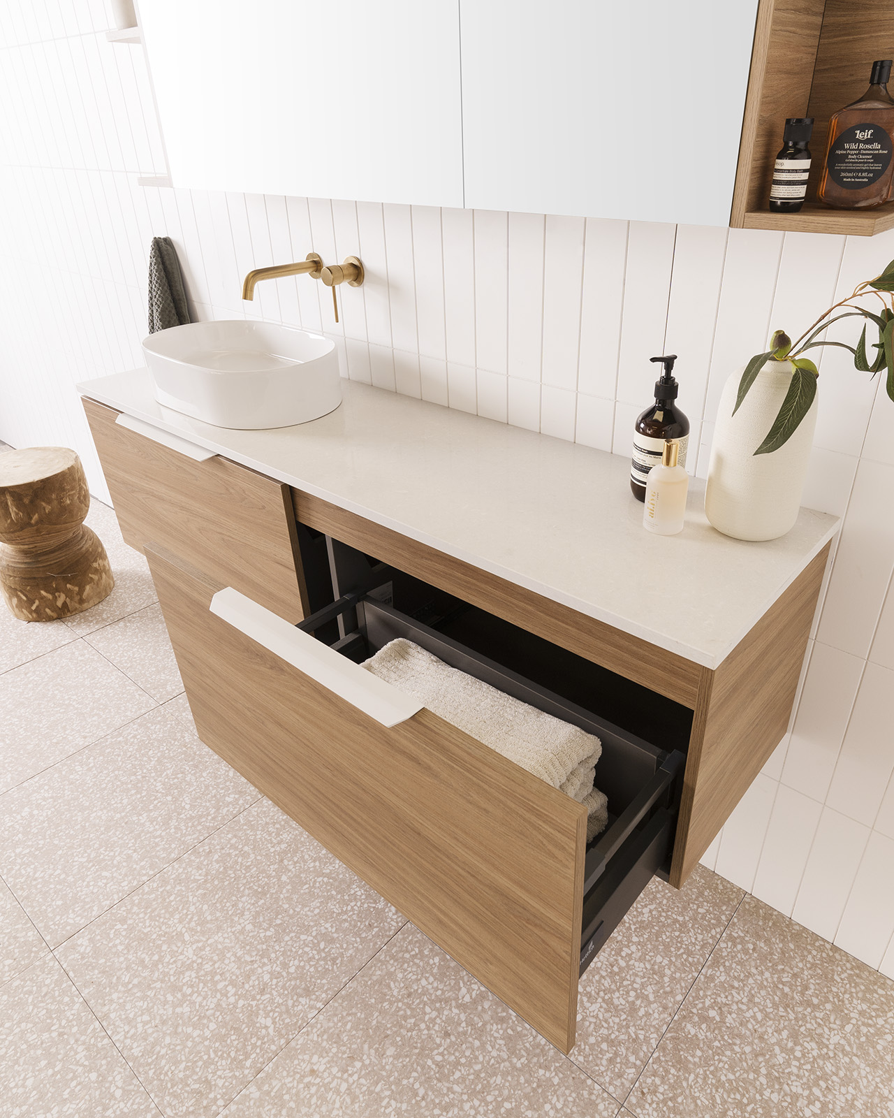 Glacier Ensuite, All-Drawer Vanity | Architectural Designer Products | ADP