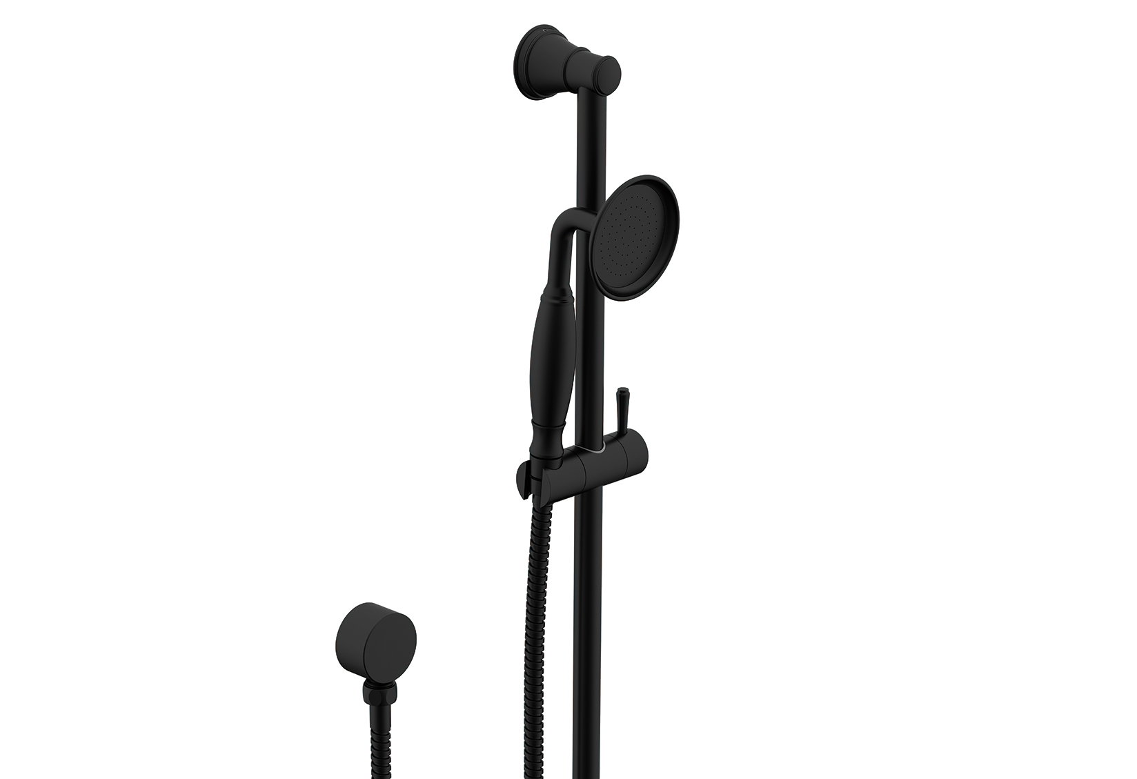 Eternal Hand Shower On Hook Matte Black | Architectural Designer ...