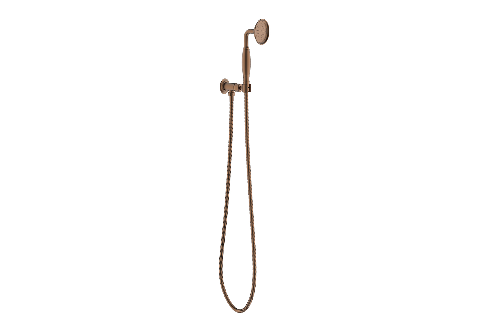 Eternal Hand Shower On Hook Brushed Copper | Architectural Designer ...