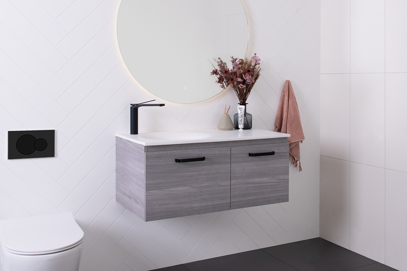 Custom Vanities From 600mm to 2400mm – Art Bathrooms