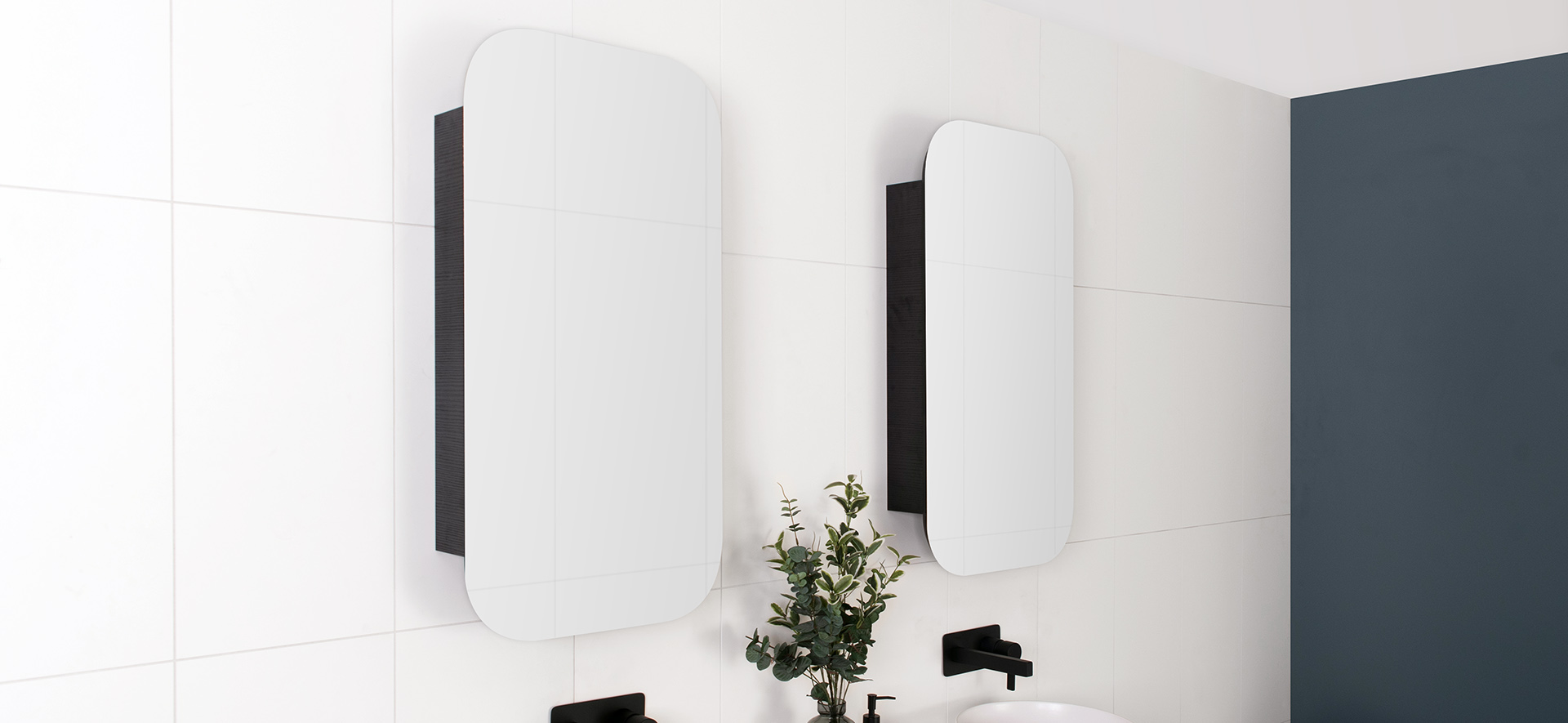 Stadium Mirrored Cabinet | Architectural Designer Products | ADP